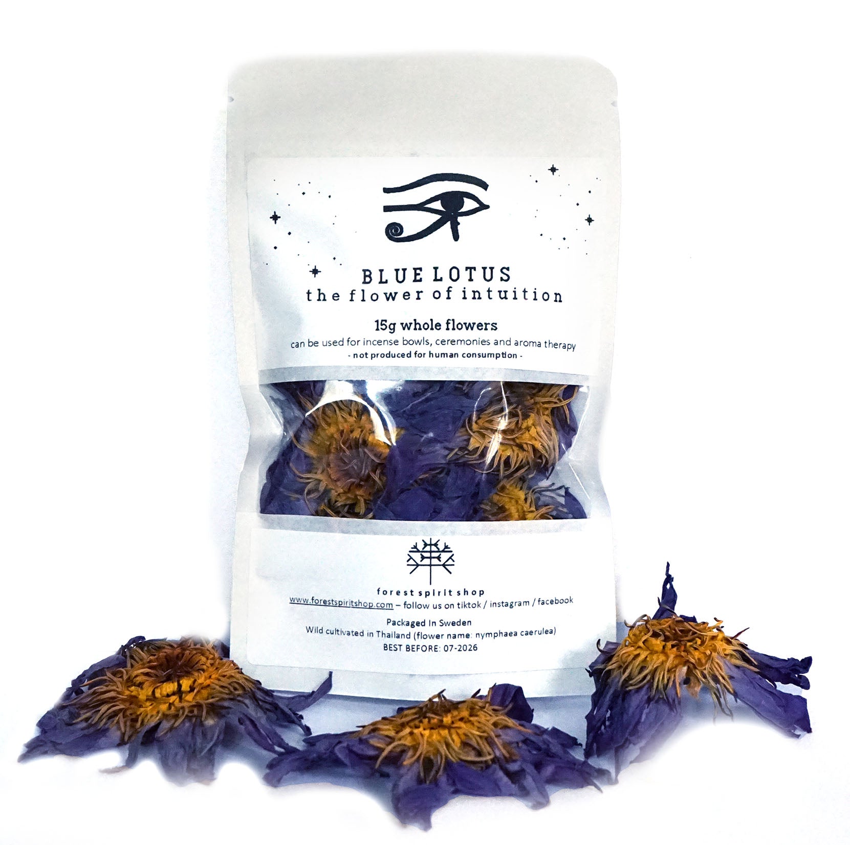 Blue Lotus Flowers - Unveiling the Mystical Bloom of Serenity – Forest ...